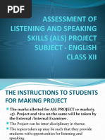 Class 12 - English Project | PDF
