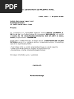 Escrito Libre IMSS para La Renovacion Del Certificado Digital | PDF