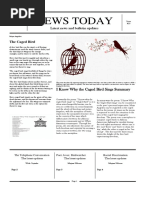 Caged Bird Poem Worksheet For Grade 10 | PDF