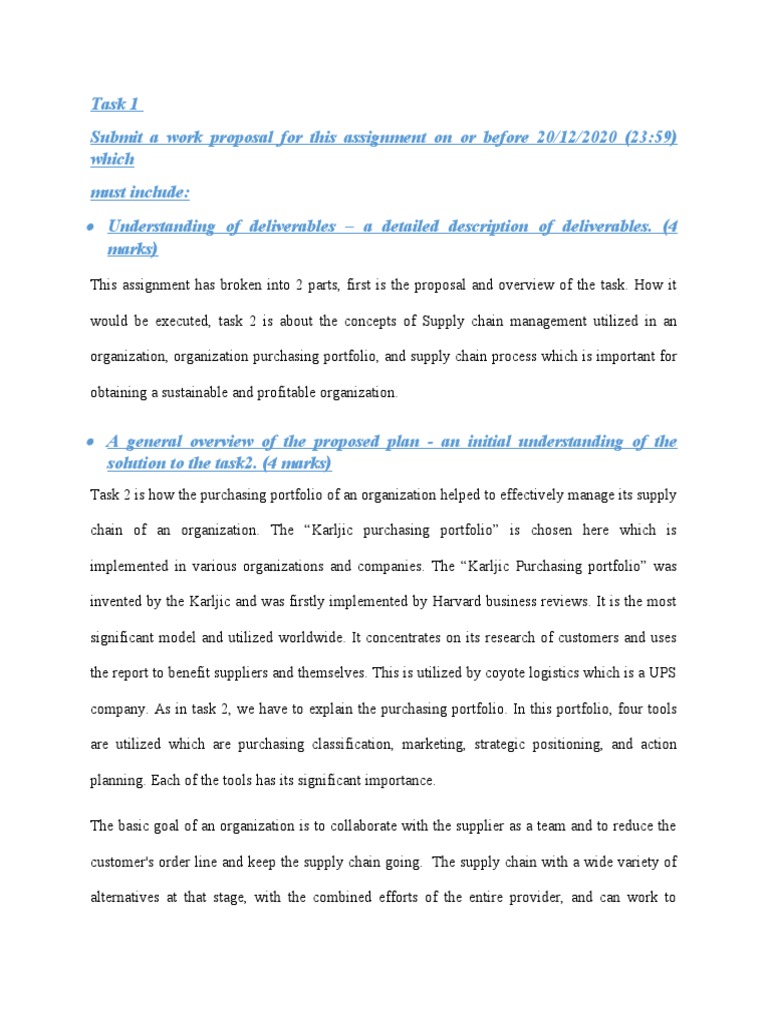 DSA-155 Proposal | Download Free PDF | Supply Chain | Business