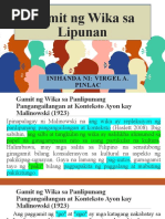 Grade 11 - Conative, Informative at Labeling Na Gamit NG Wika | PDF