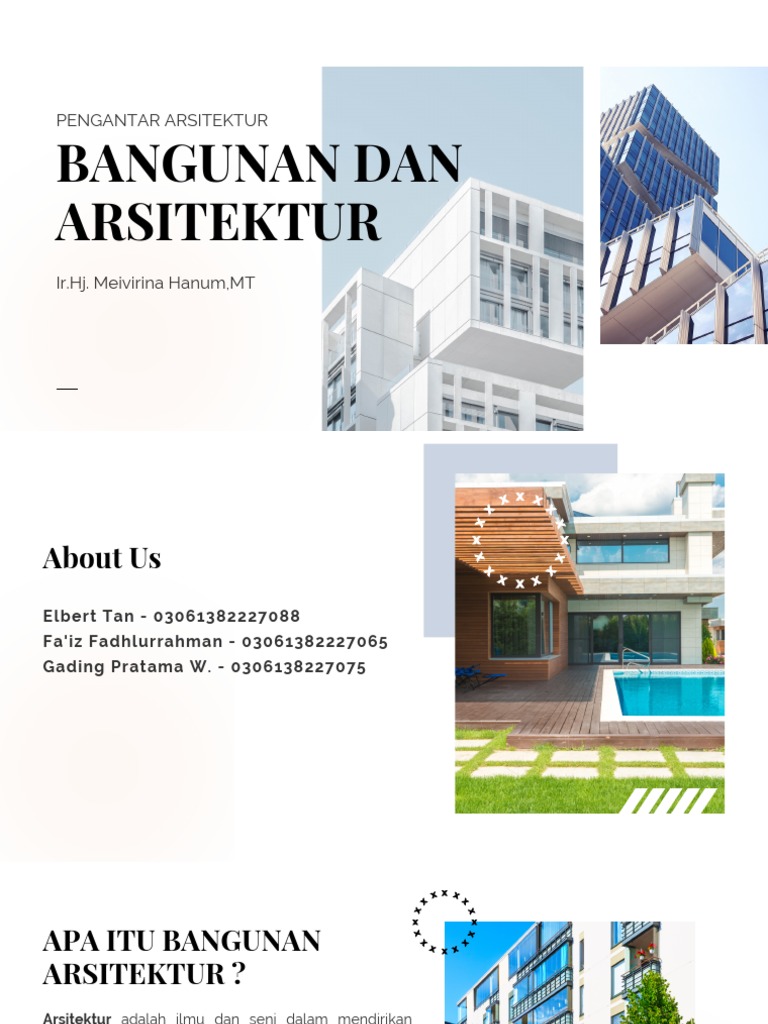Tugas Ppt Pengantar Arsitektur Pdf