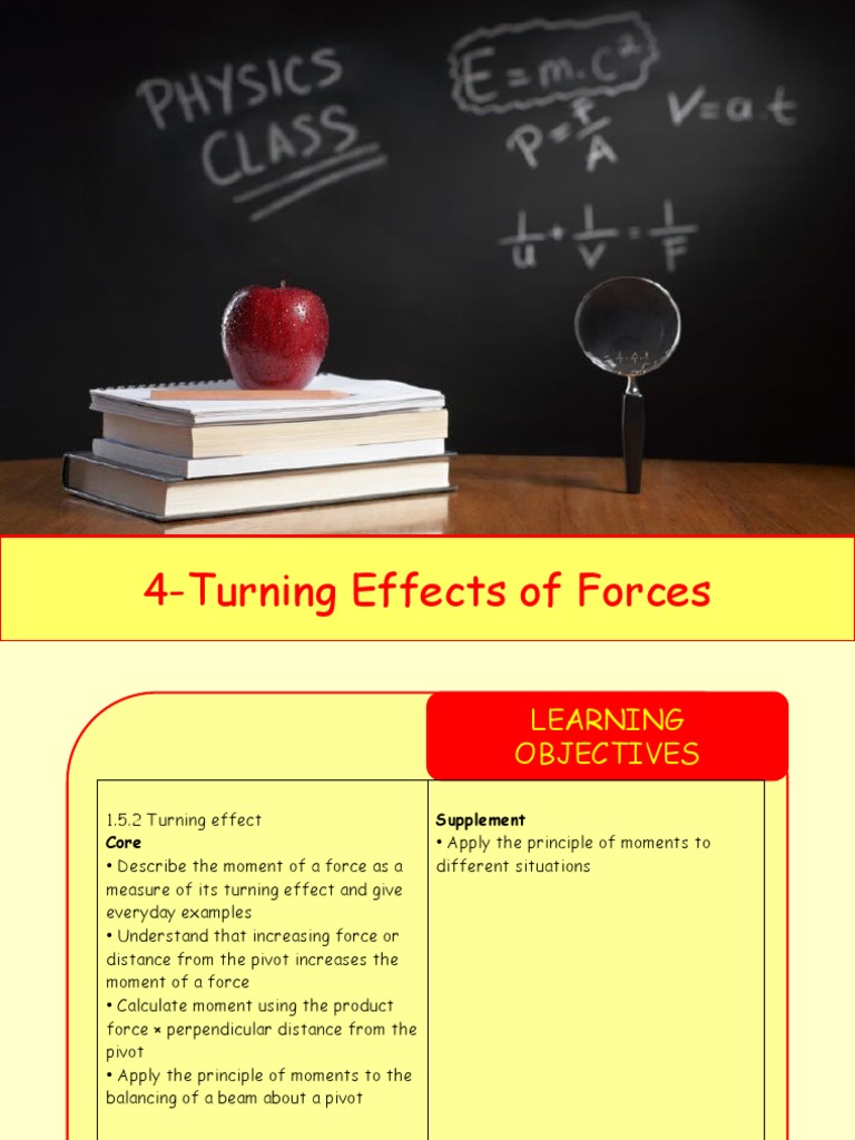 Turning Effects of Forces | PDF | Force | Torque