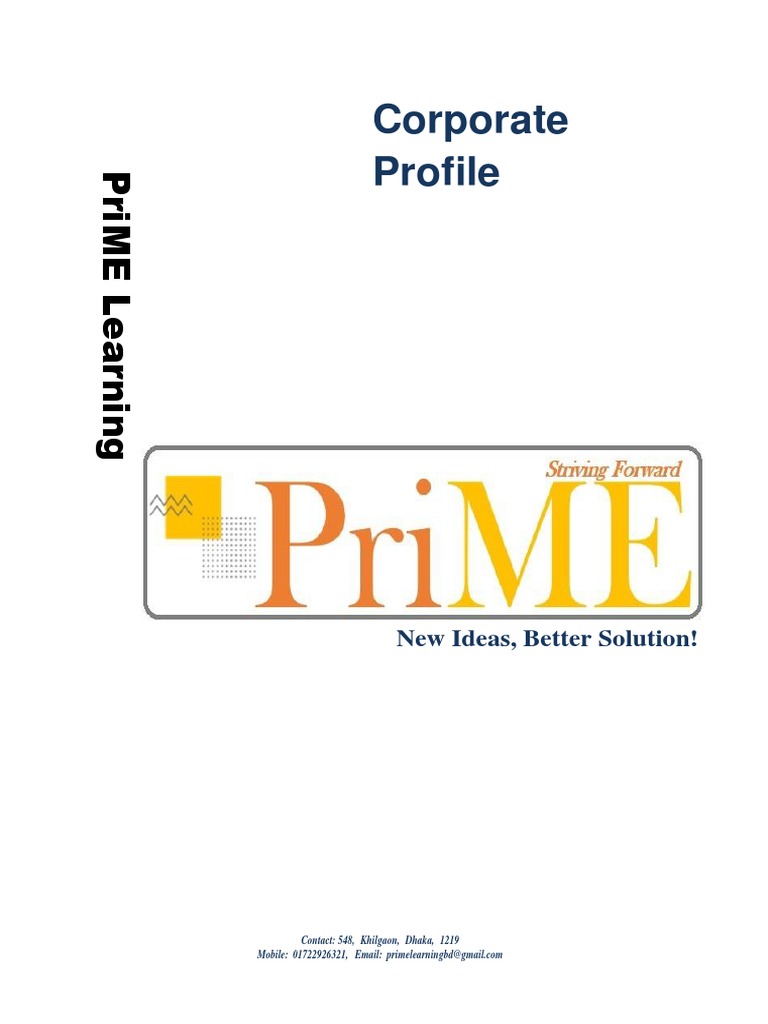 PriME Learning: Expert Consulting & Training | PDF | Leadership ...