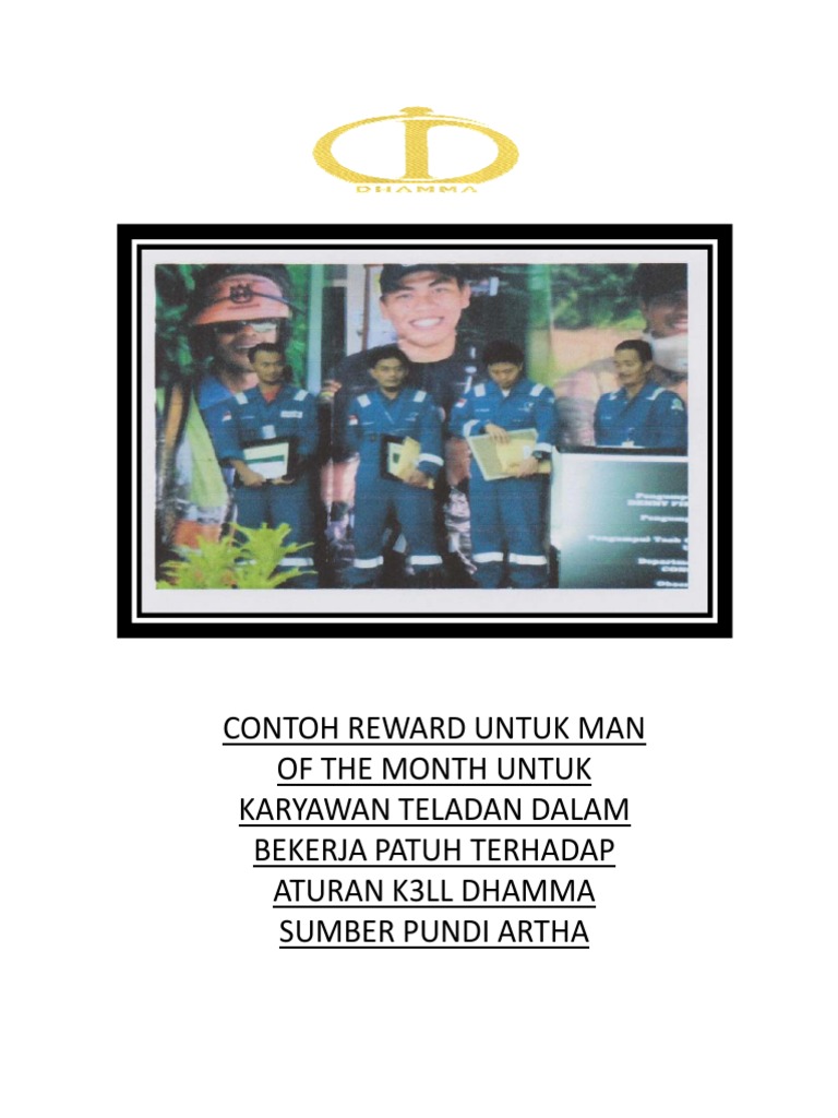 1.b.CONTOH REWARD MAN OF THE MONTH | PDF