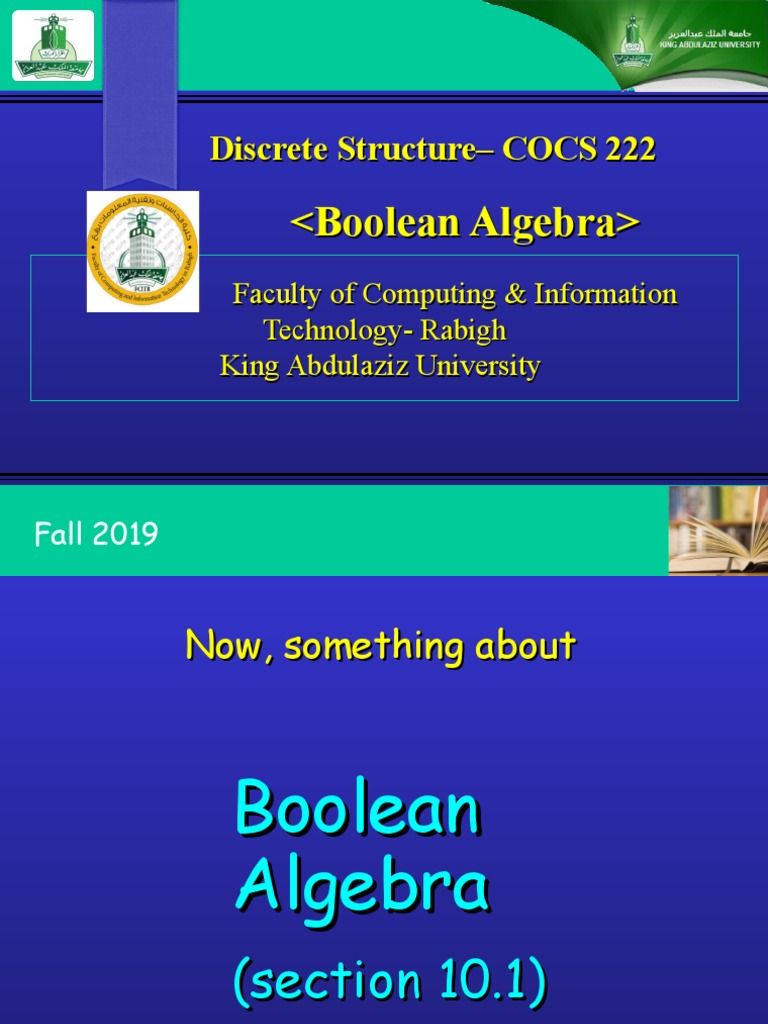 2 - Boolean Function and Expression | PDF | Boolean Algebra | Teaching ...