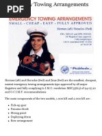 Emergency Towing Arrangement | PDF | Ships | Oil Tanker