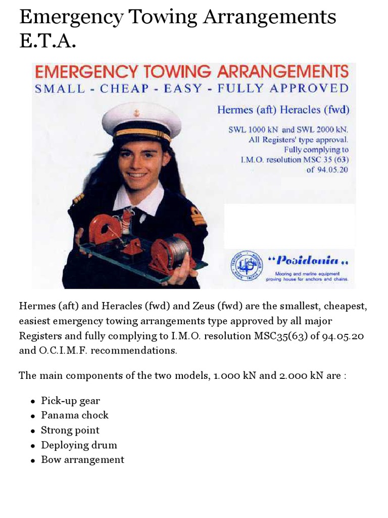 Emergency Towing Systems Guide | PDF