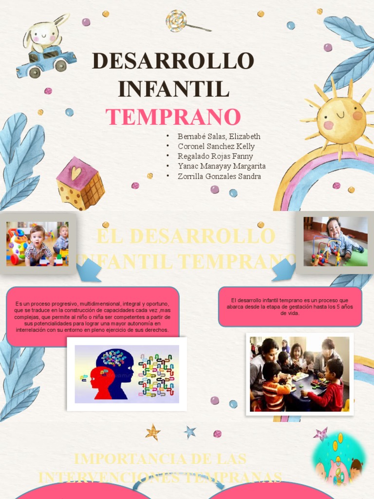 Desarrollo Infantil: Temprano | PDF | Las emociones | Teoría de apego