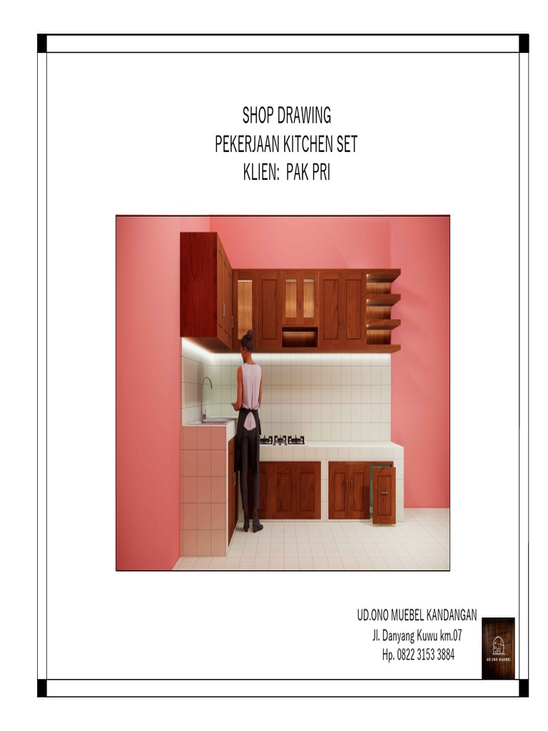 Desain Kitchen Set Pak Pri | PDF