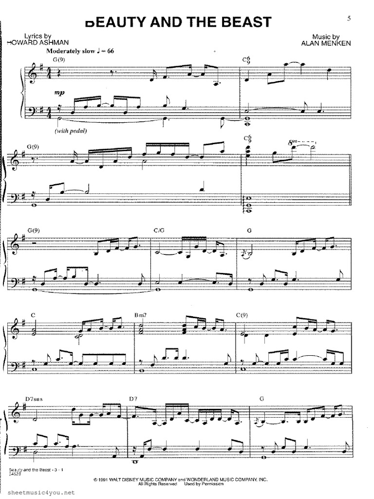 A Disney Songbook | PDF