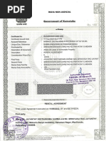 RENTAL AGREEMENT Bangalore | PDF | Lease | Landlord–Tenant Law