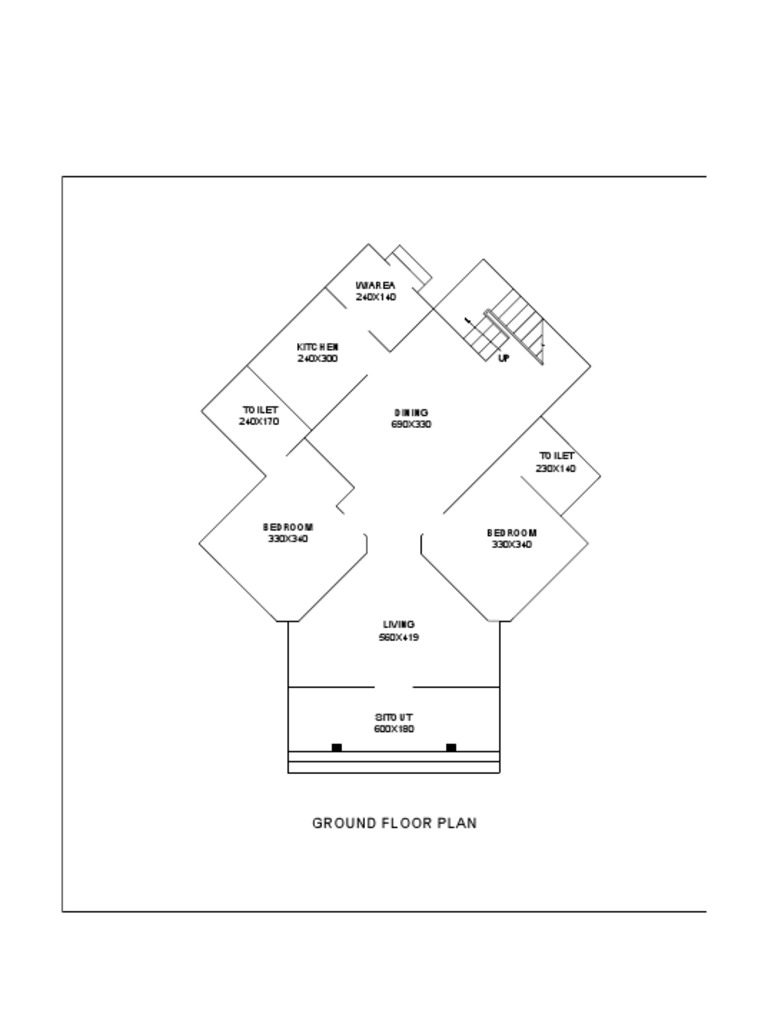 Rithwik M House Plan | PDF
