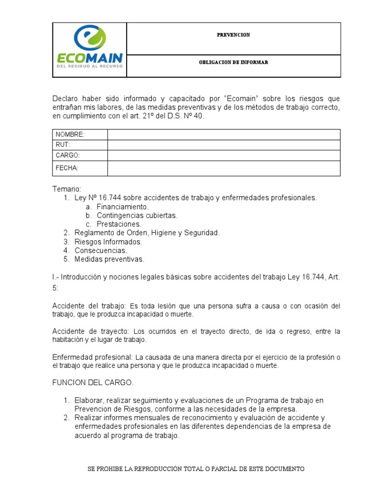 Odi Prevencion | PDF