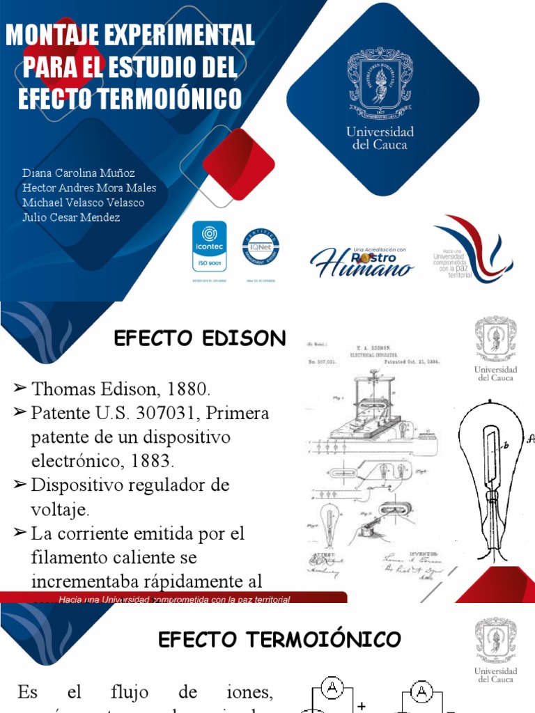 Efecto Termoiónico | PDF