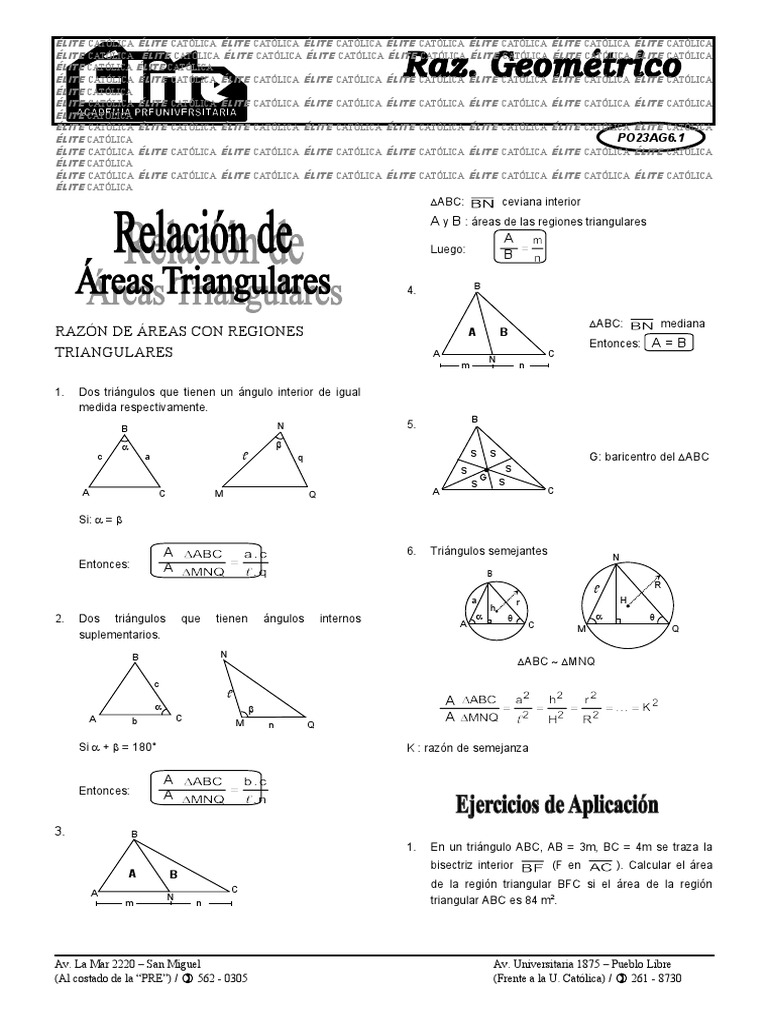 Po23ag6 2 | PDF | Triángulo | Geometría del plano euclidiano