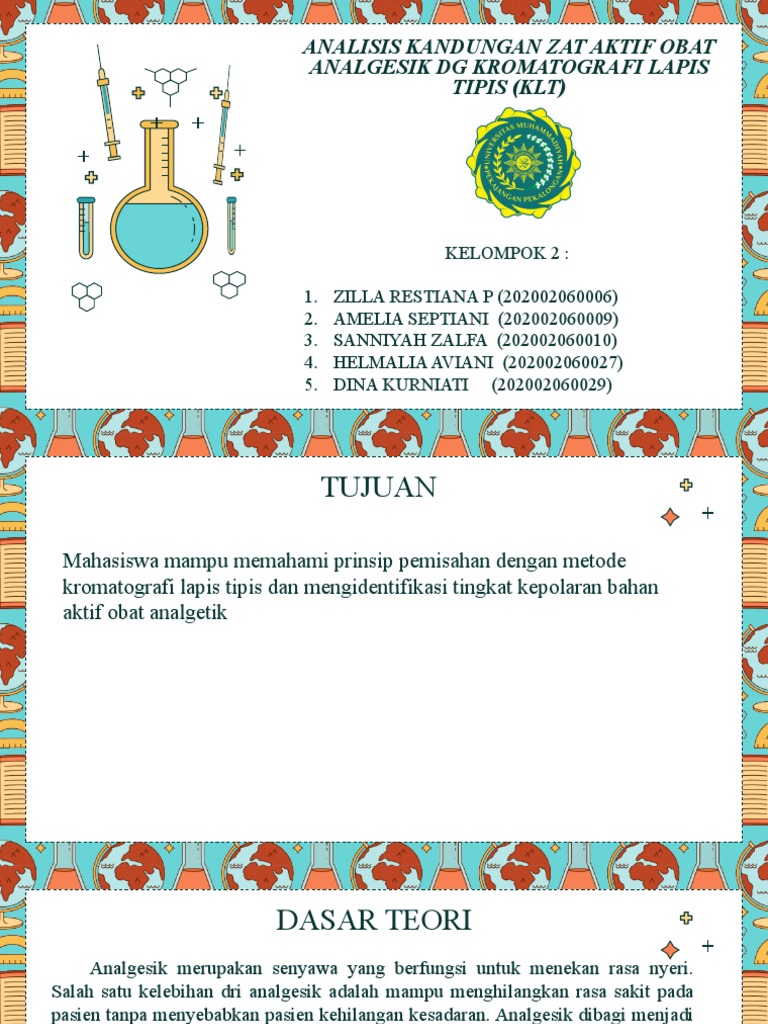 Kel 2. Analgesik DG Metode KLT New | PDF