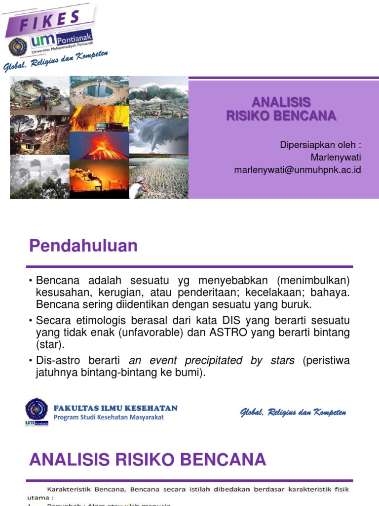 Sesi 2 Analisis Risiko Bencana | PDF