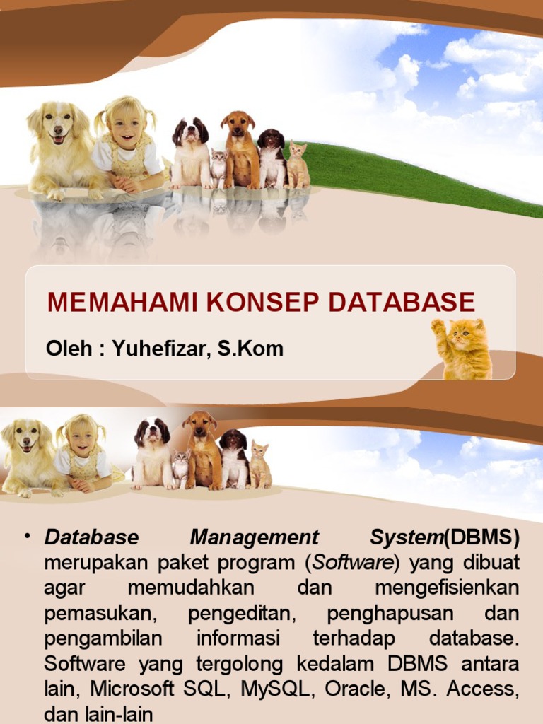 Memahami Konsep Database | PDF | Komputer