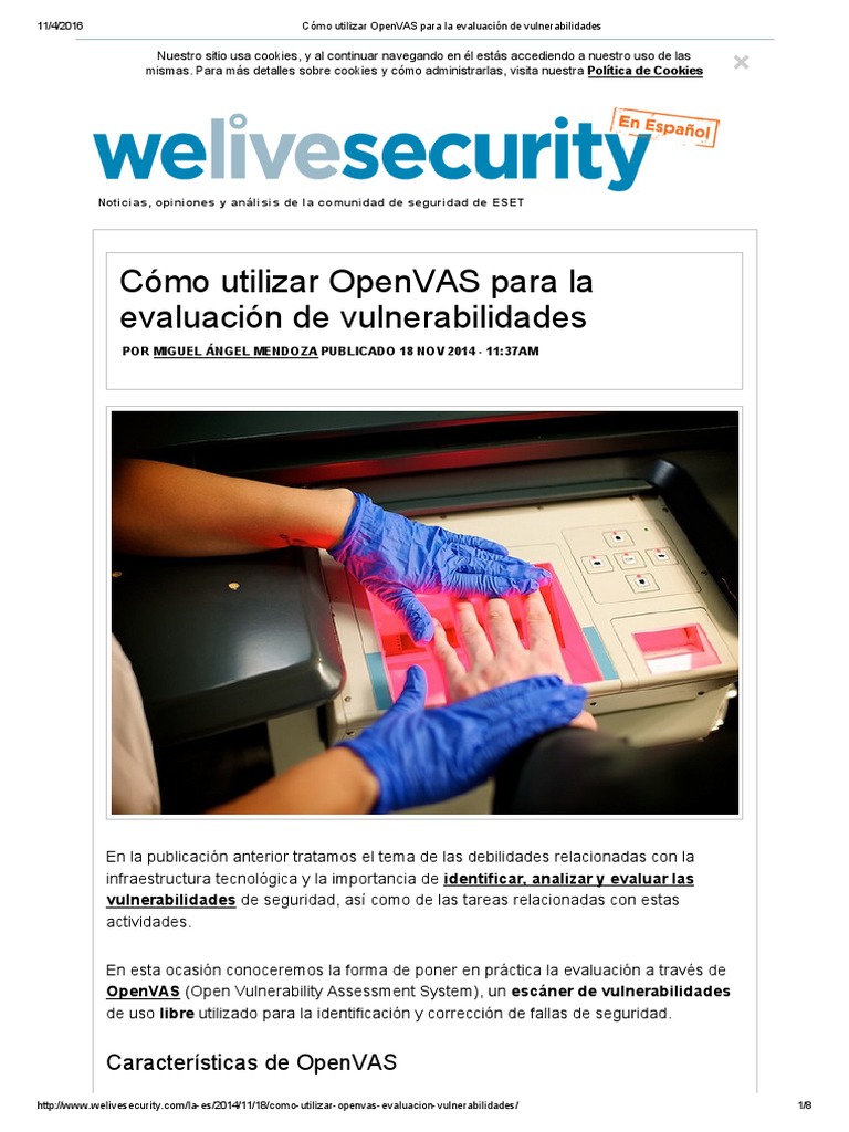 Cómo Utilizar OpenVAS para La Evaluación de Vulnerabilidades | PDF | Vulnerabilidad (informática ...