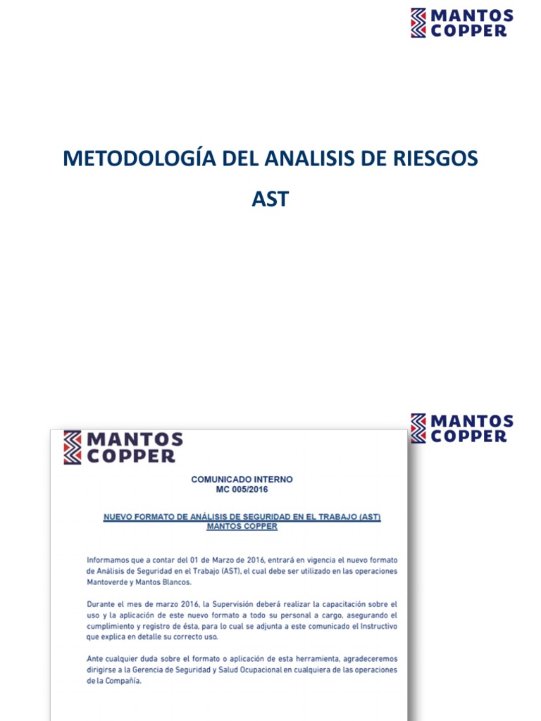 Análisis de Seguridad en el Trabajo AST | PDF | Informática