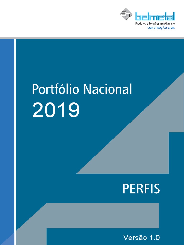 Belmetal Perfis | PDF | Aplicações de vidro | Materiais de construção