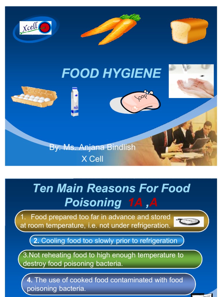 Food Hygiene | PDF | Foodborne Illness | Refrigerator