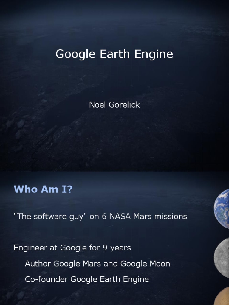 Google Earth Engine: Geospatial Analysis Platform | PDF | Science | Earth Sciences