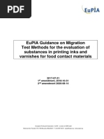 2023 05 18 - EuPIA Guideline On Printing Inks Applied To Food Contact ...