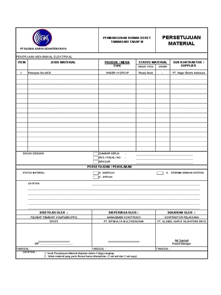 Form - A Box MCB Hager | PDF