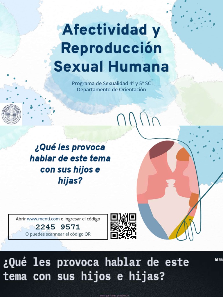Taller Sexualidad Apoderados | PDF | La sexualidad humana | Ciencias del comportamiento