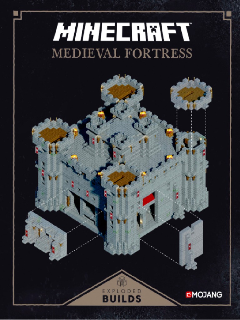 Minecraft Exploded Build - Medeival Fortress | PDF