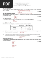 CSEC Past Papers On STATISTICS | PDF | Chart | Statistics