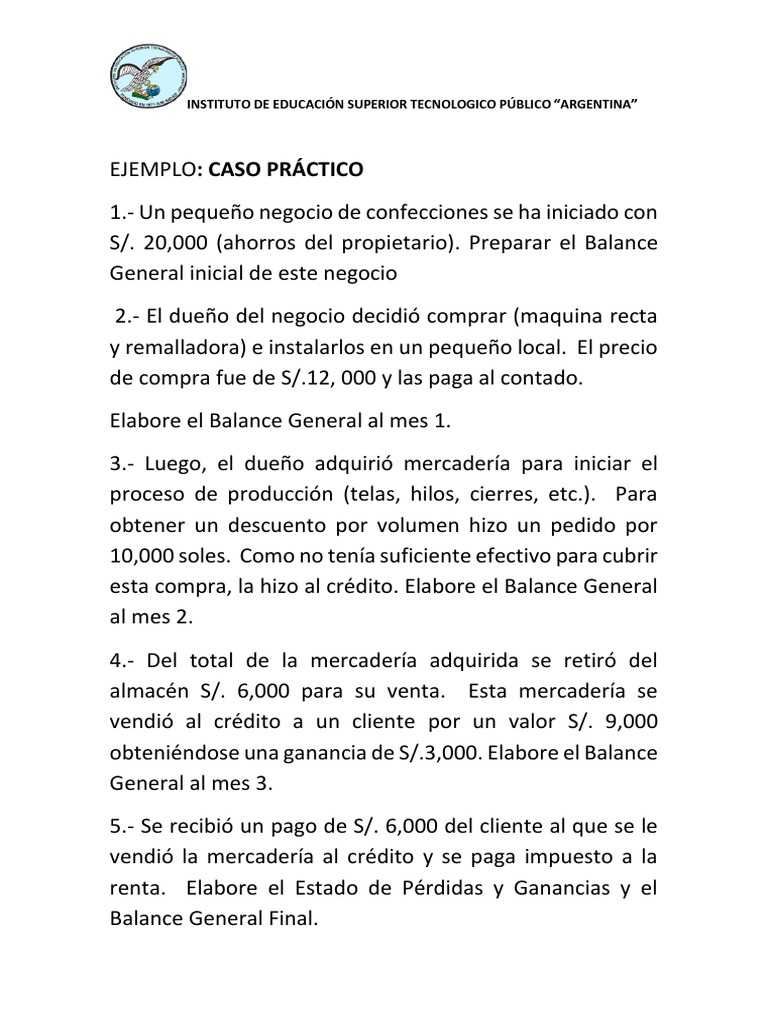 Caso Practico 1 D Resuelto 2022 | PDF | Economias | Servicios financieros