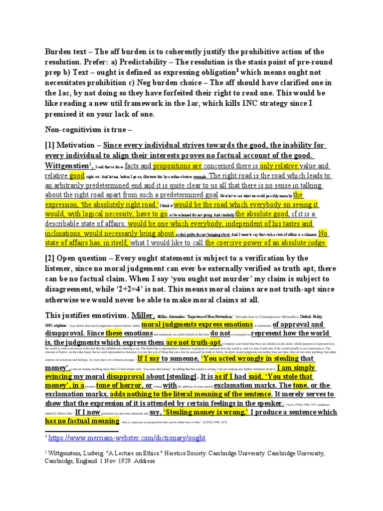 Emotivism | PDF | Philosophical Theories | Social Institutions