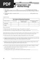 Temperature Lesson Plan | PDF | Fahrenheit | Celsius