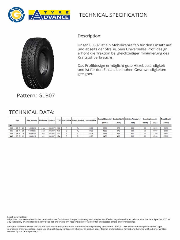 GLB07 Advance | PDF