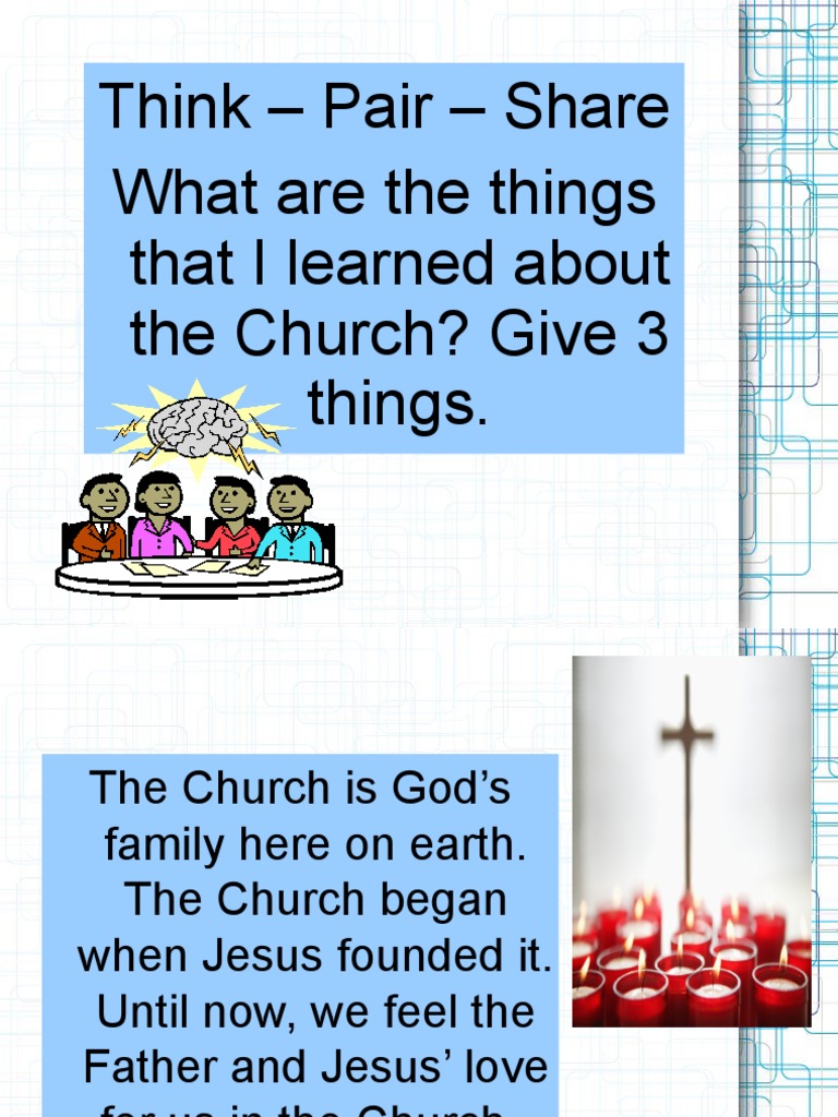 GR 5 Lesson 3: The Church Is A Sign of Jesus' Love | PDF | Religion ...