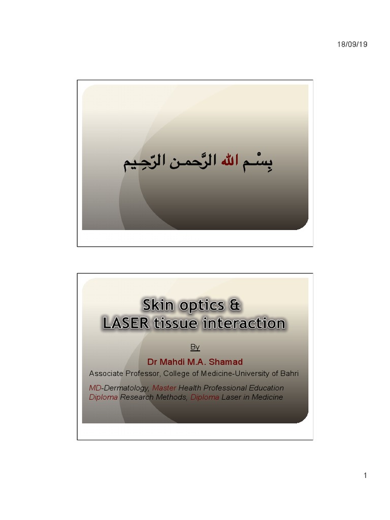 2.laser Optics +LTI | PDF | Laser | Scattering