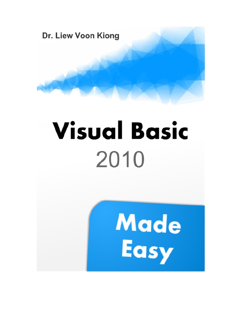 Visual Basic 2010lnotes | PDF | Class (Computer Programming) | Object ... Visual Basic 2010lnotes | PDF | Class (Computer Programming) | Object ...
