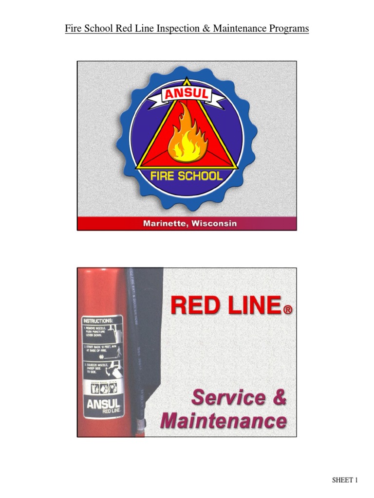 Programas de Inspección Red Line | PDF