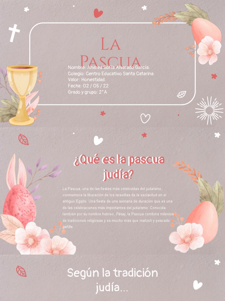 Pascua: Significado y Tradiciones | PDF | Pascua de Resurrección | Pascua