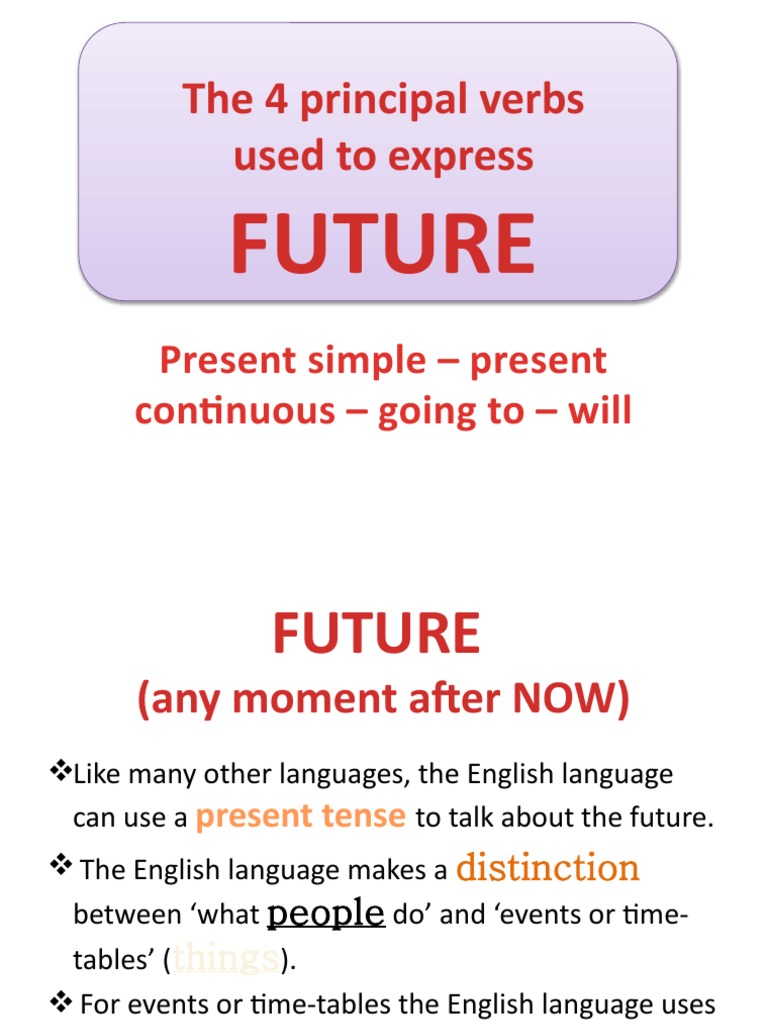 Future Forms | PDF | Verb | Languages