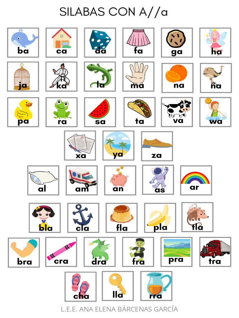 Ba Ca Da Fa Ga Ha: L.E.E. Ana Elena Bárcenas García | PDF