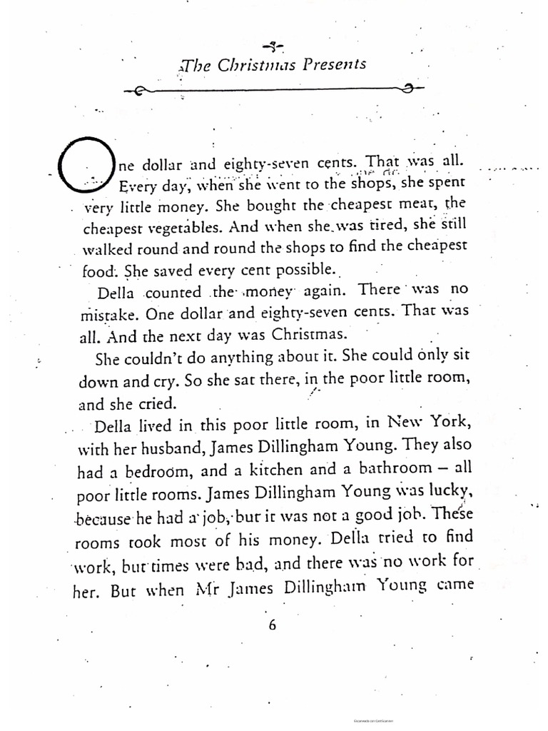 The Christmas Present - Short Story 2 | PDF