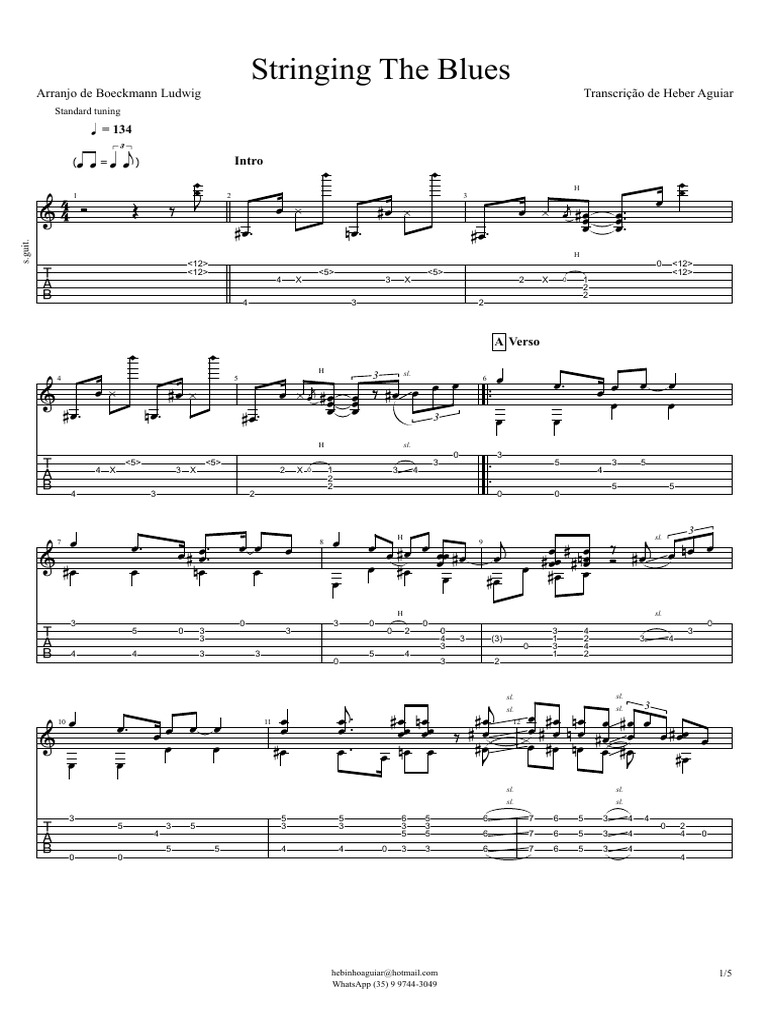 Partition de "Stringing The Blues" | PDF | Échecs | Ouverture (échecs)