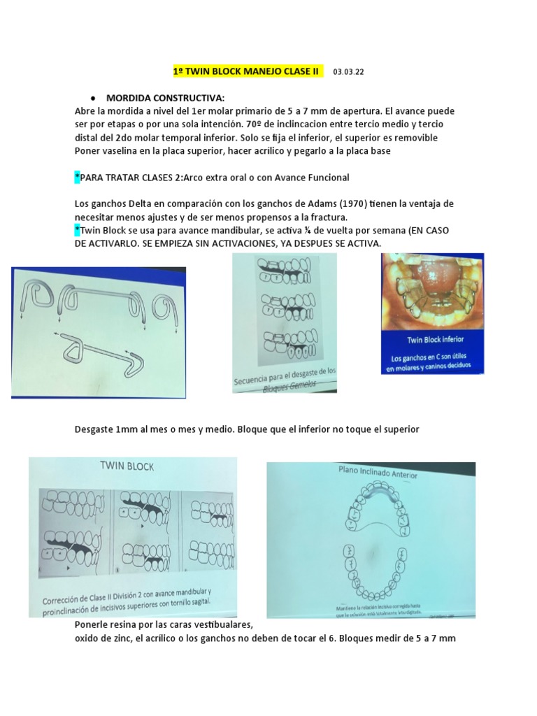 1º Twin Block | PDF