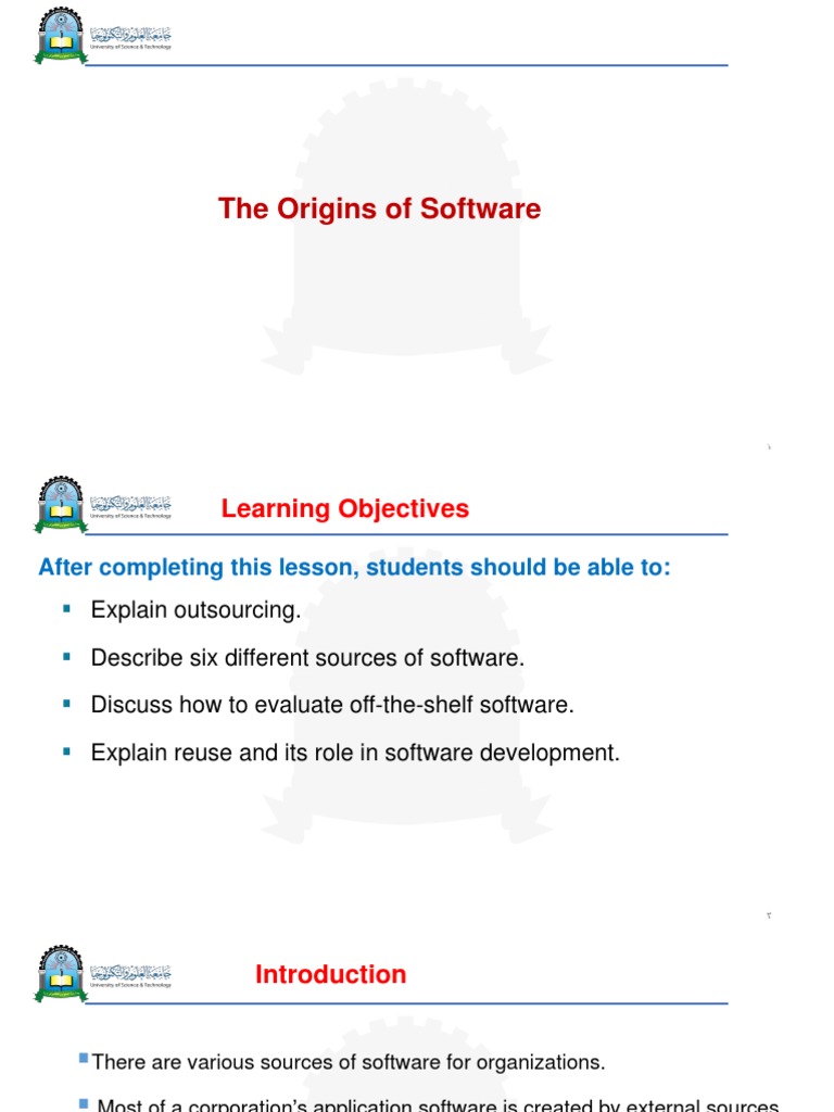 Chapter 2 - The Origins of Software | PDF | Cloud Computing ...