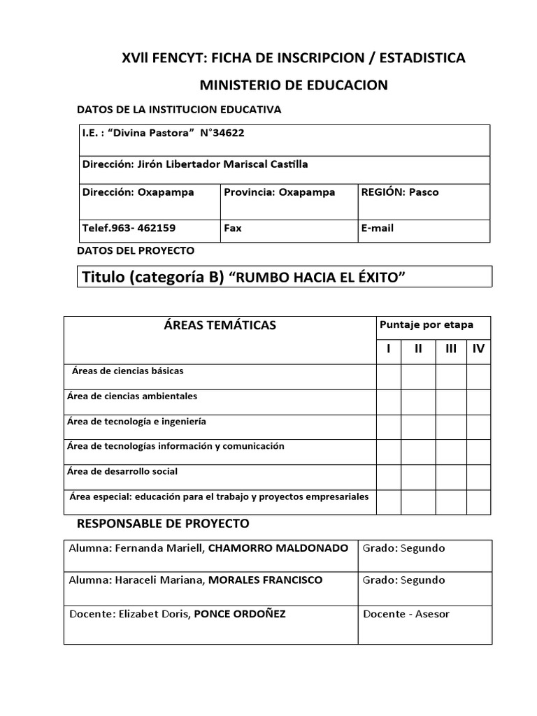 Proyecto Rumbo Hacia El Exito | PDF | Inteligencia emocional | Las ...