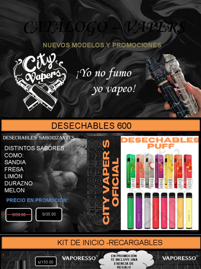 Catalogo City Vaper Oficial 1 | PDF | Cambio tecnológico | Bienes ...